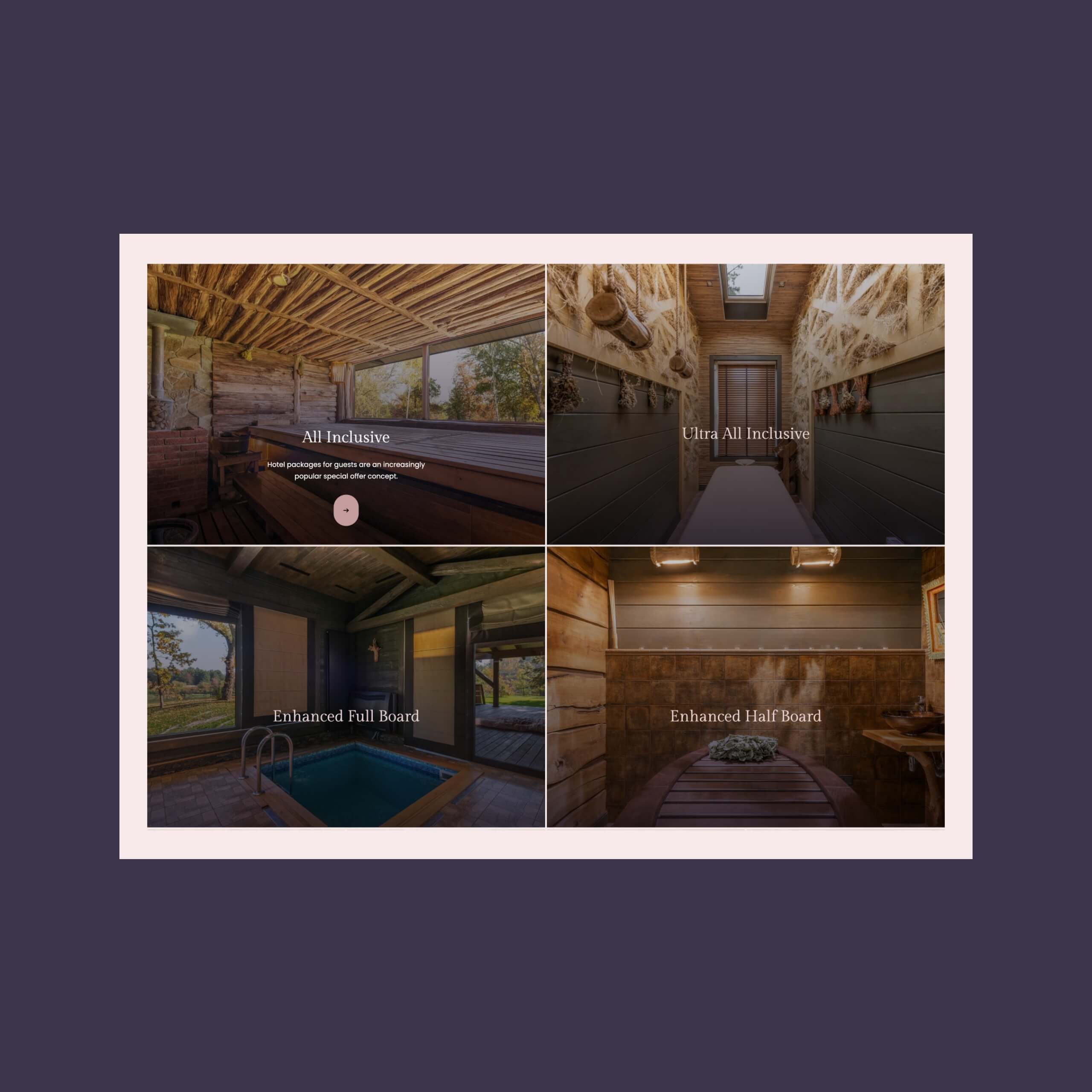 Rosello - Hotel & Wellness Webflow CMS website template