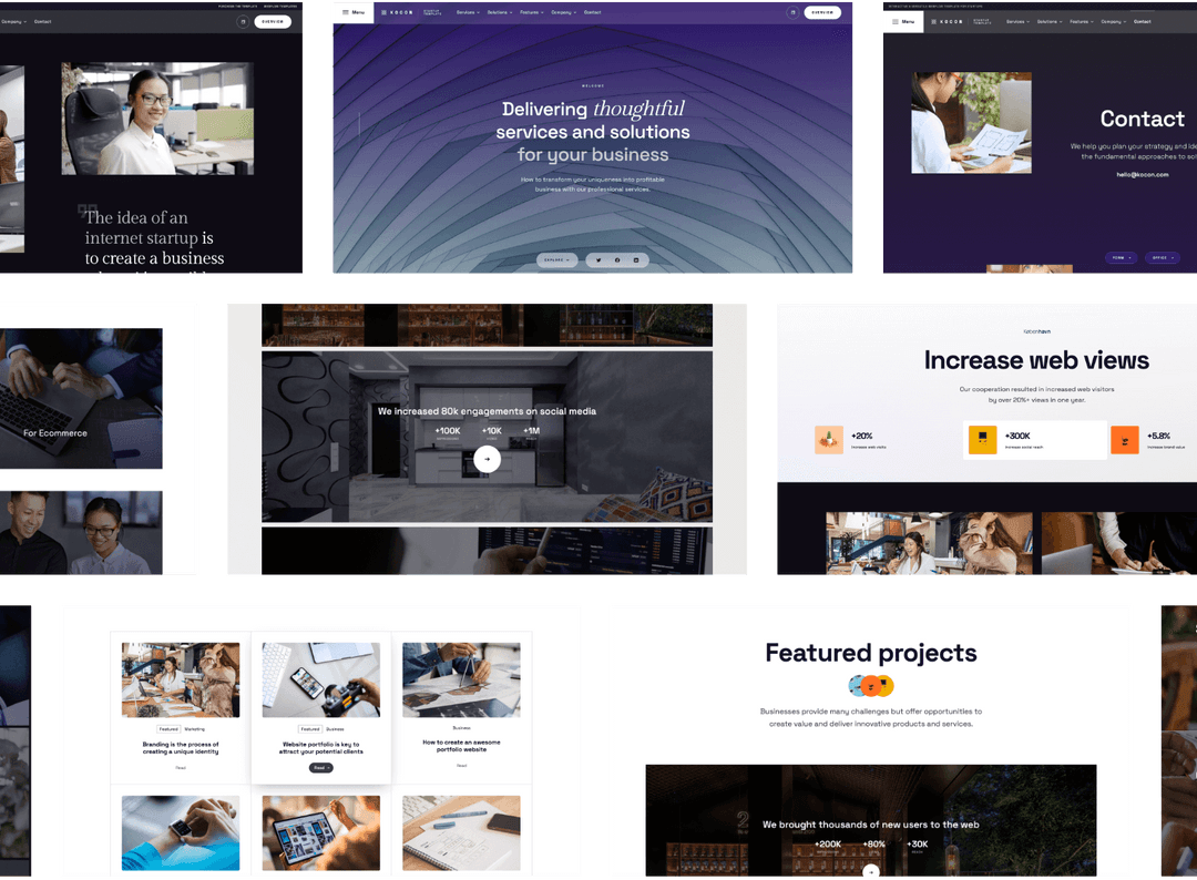 Buy Webflow Templates for Remarkable Sites | Metrik
