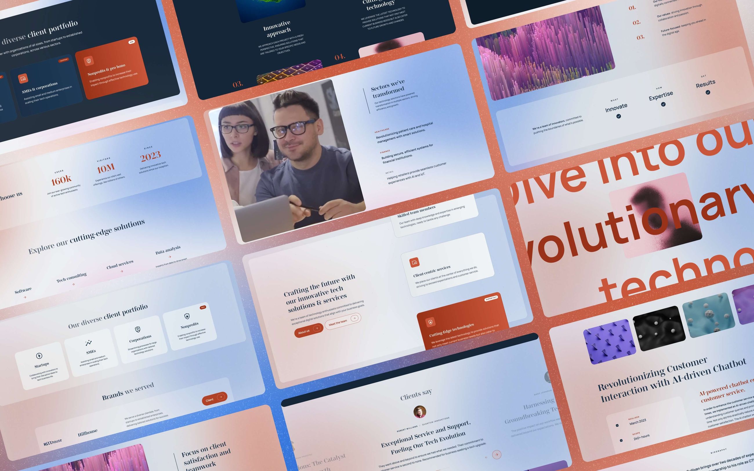 Nebula - Technology Webflow CMS website template