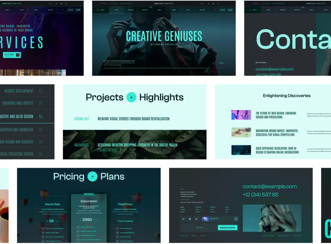 Plots - Agency & Portfolio Webflow CMS website template