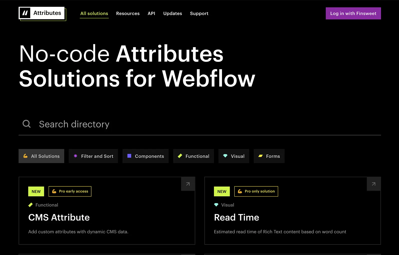 Webflow Project for Machinery Partner