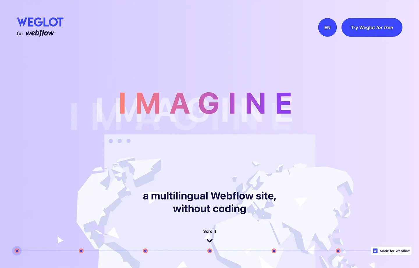 Webflow Project for Weglot