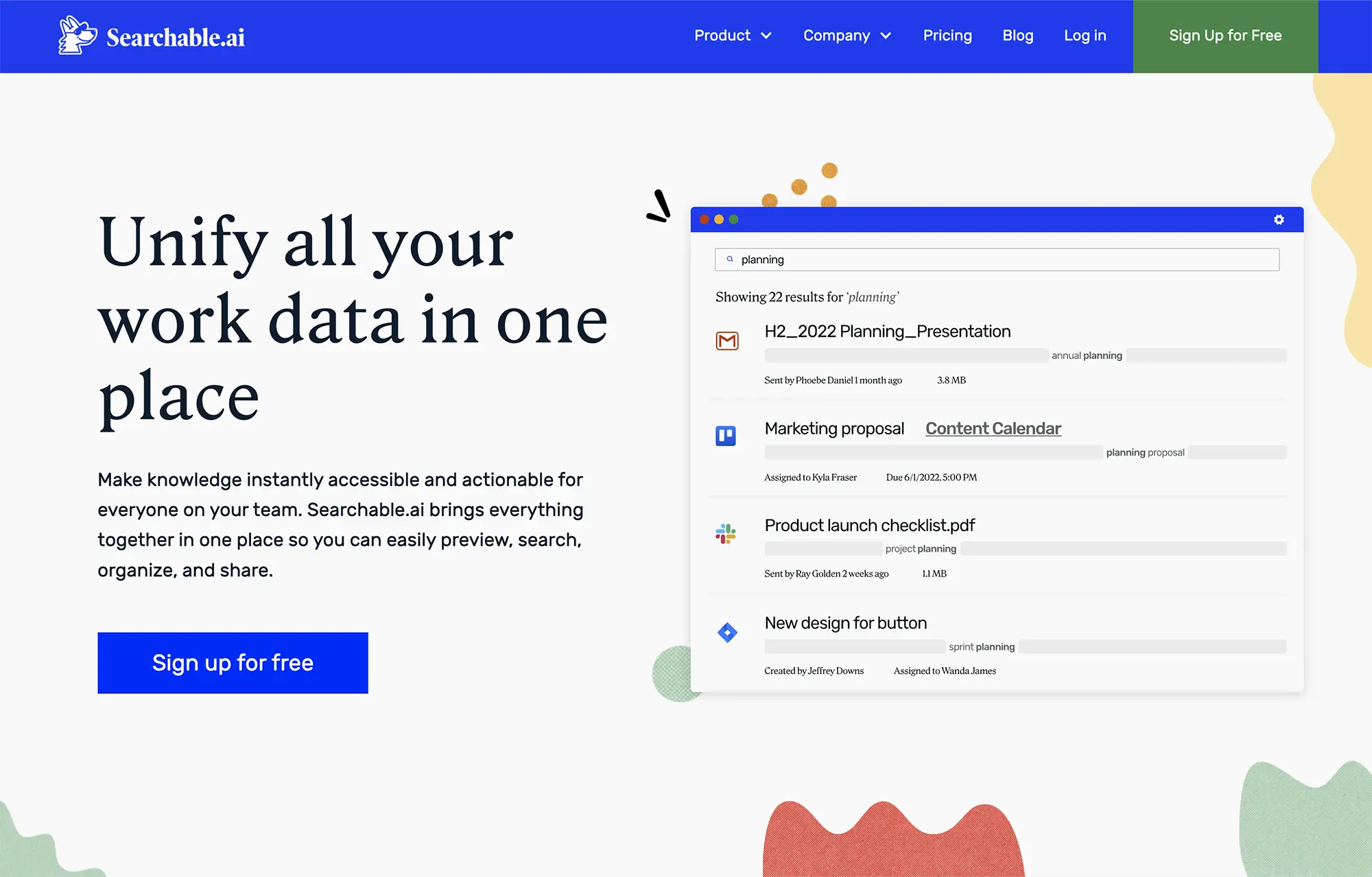 Webflow Project for Searchable