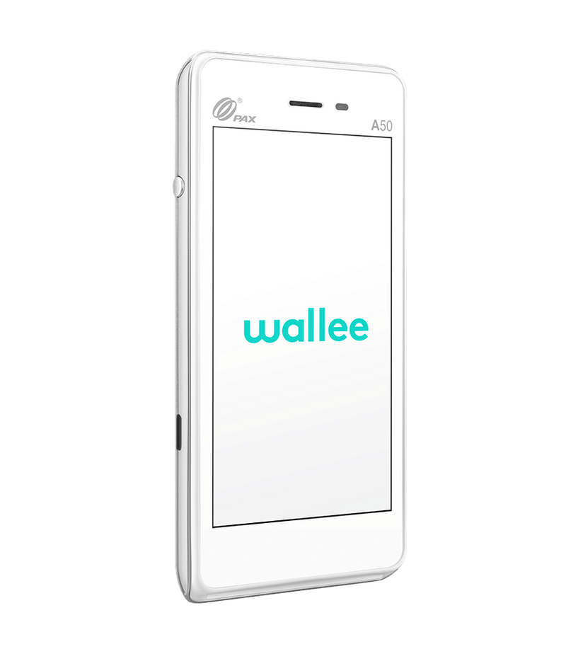 PAX A50 wallee