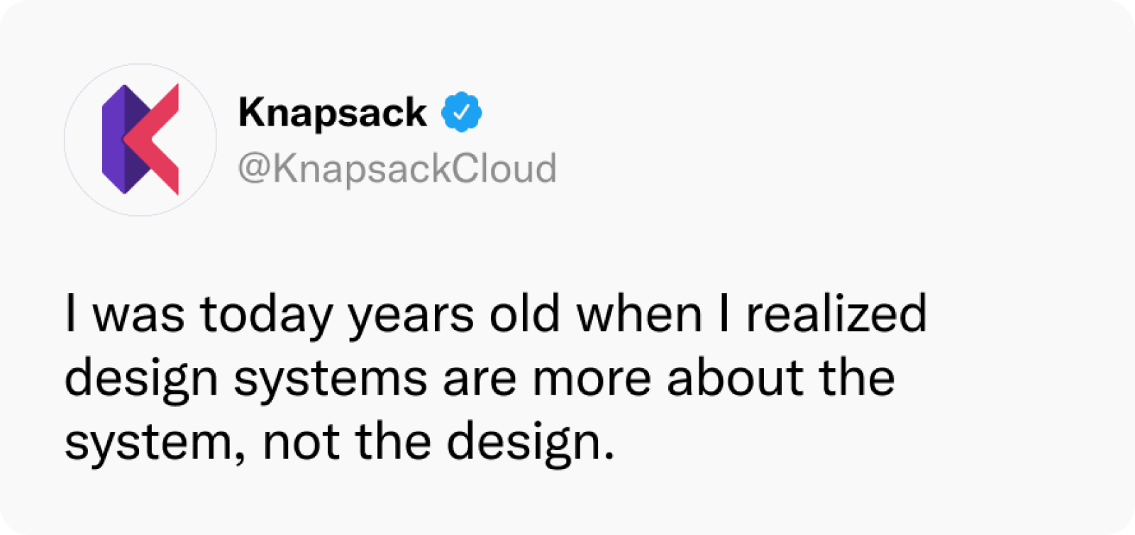 The Design Systems Buying Guide | Knapsack