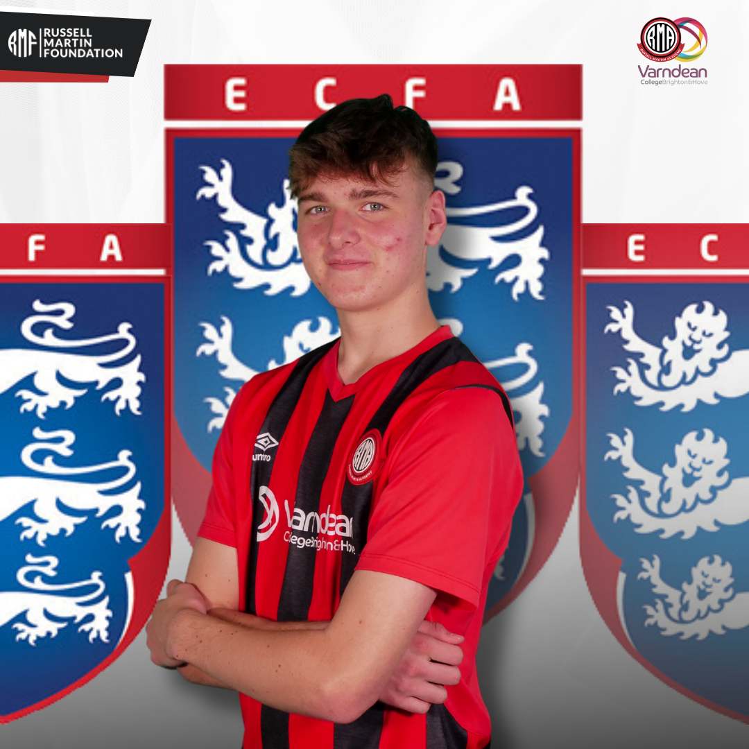 RMA Varndean College star Joe Overy Selected for England College ...