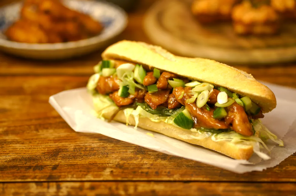 Chicken Teriyaki Sandwich Recipe | Mister Spice Guy