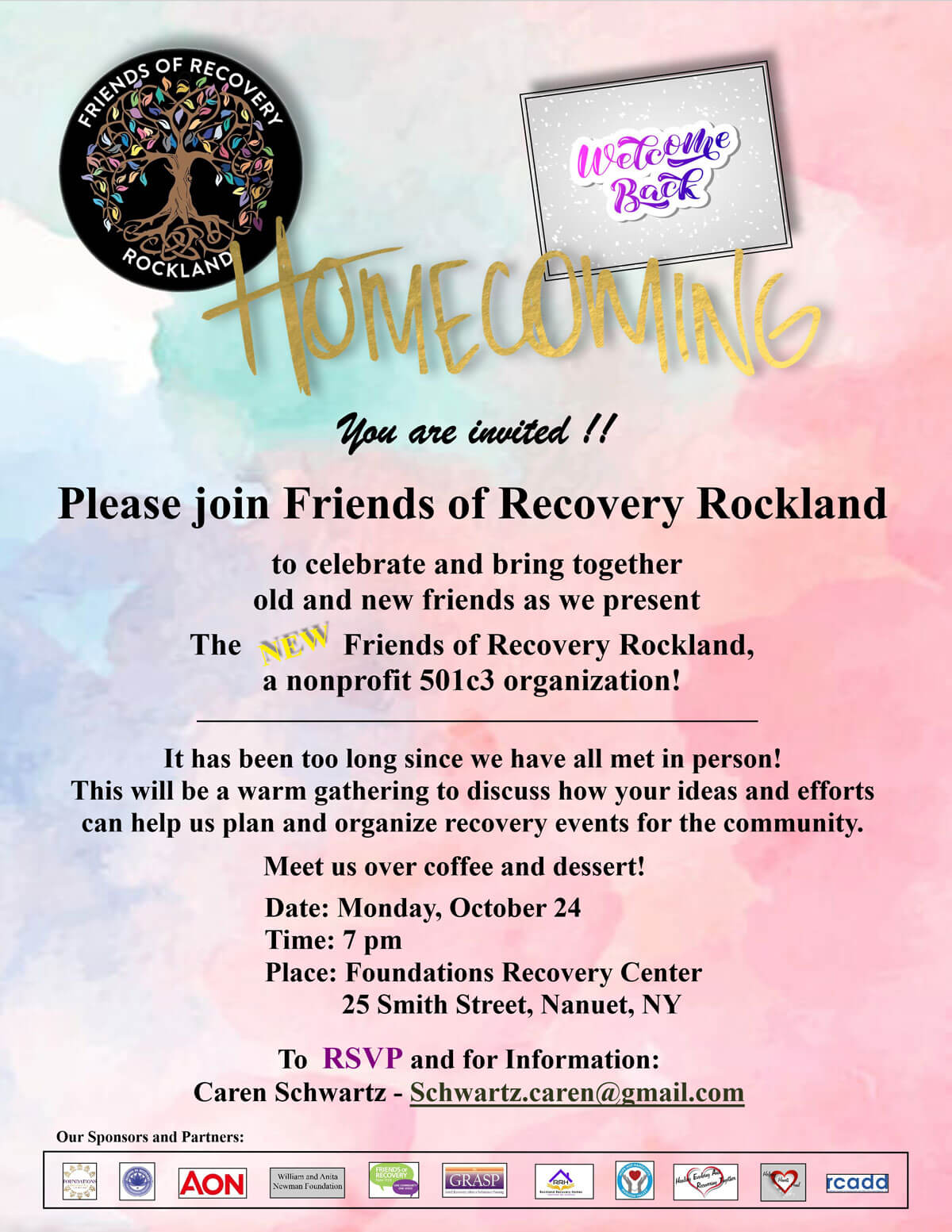 Friends Of Recovery Rockland Homecoming - Rockland Council on ...
