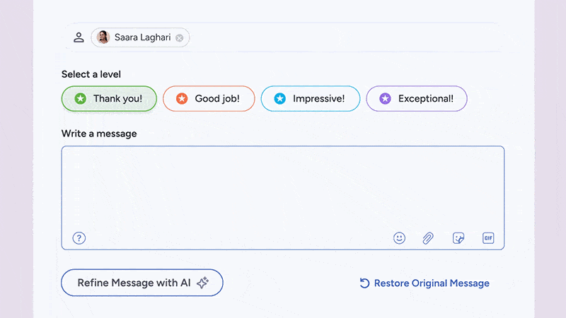 Using AI To Elevate Employee Recognition | Kudos®