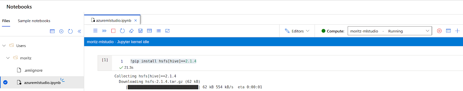 How to engineer and use Features in Azure ML Studio with the Hopsworks ...