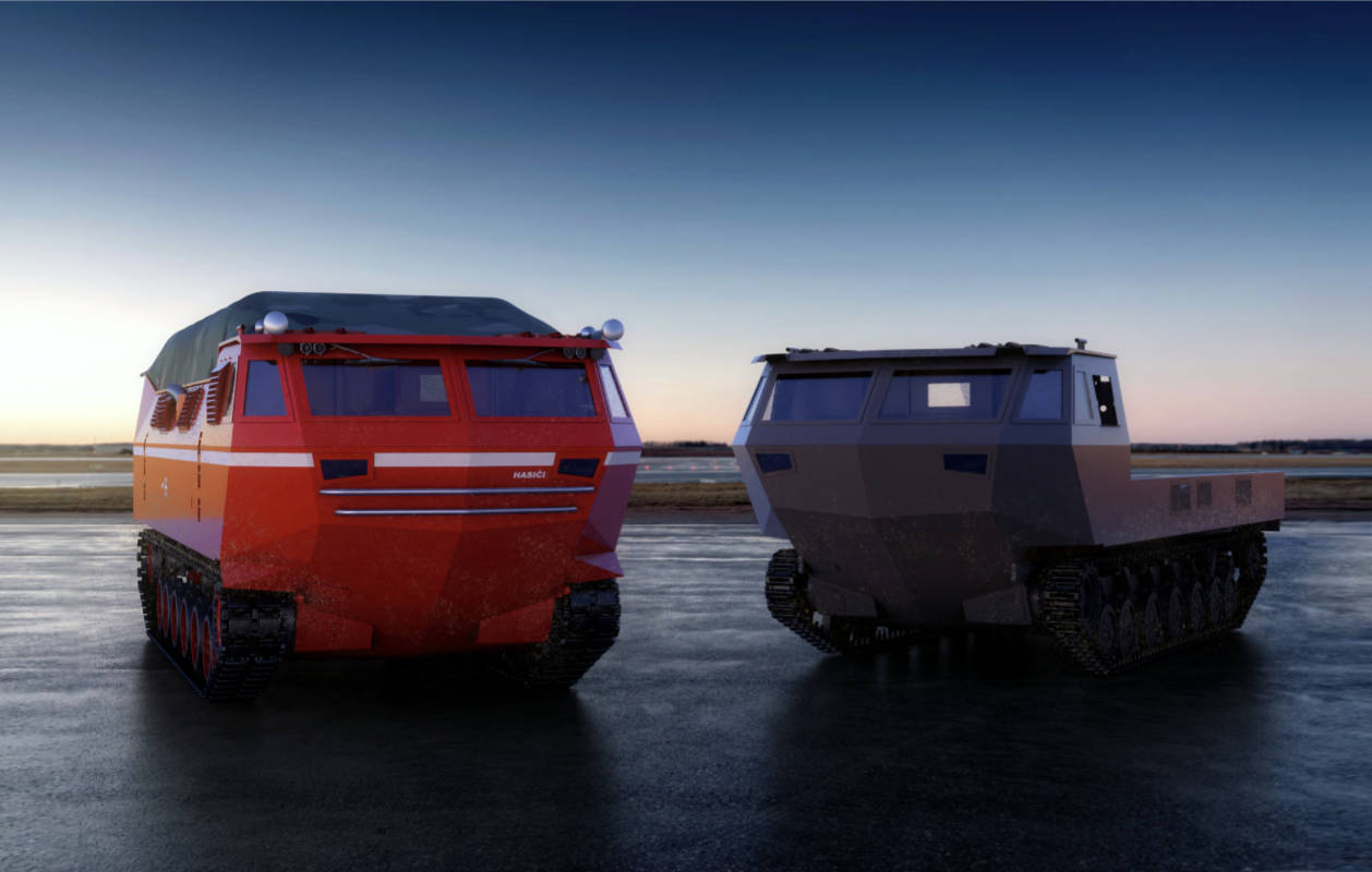 Obojživelné vozidlo KALAN - New Space Technologies, s.r.o.