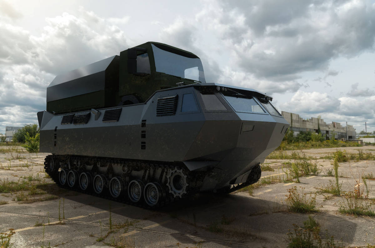 Obojživelné vozidlo KALAN - New Space Technologies, s.r.o.