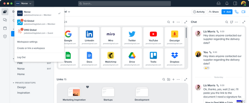 Webtop.com workspaces: Organized, shareable online workspaces for every ...