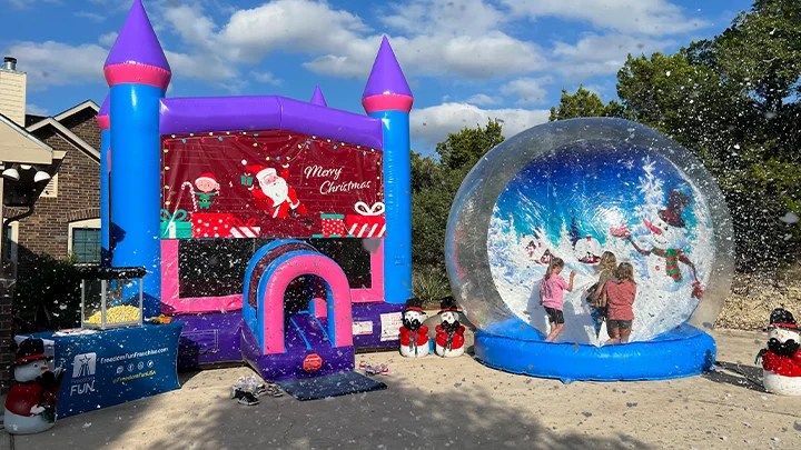 Inflatable Snow Globe Rentals | Freedom FUN USA
