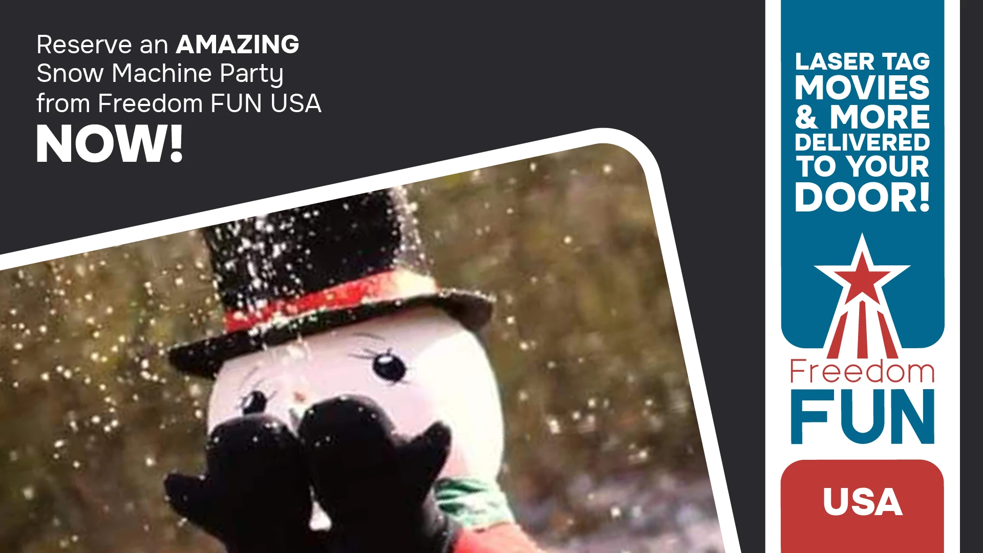 Snow Machine Rental | Freedom FUN USA