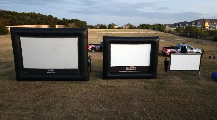Outdoor Inflatable Movie Screen Rental