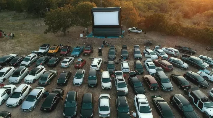 Outdoor Inflatable Movie Screen Rental