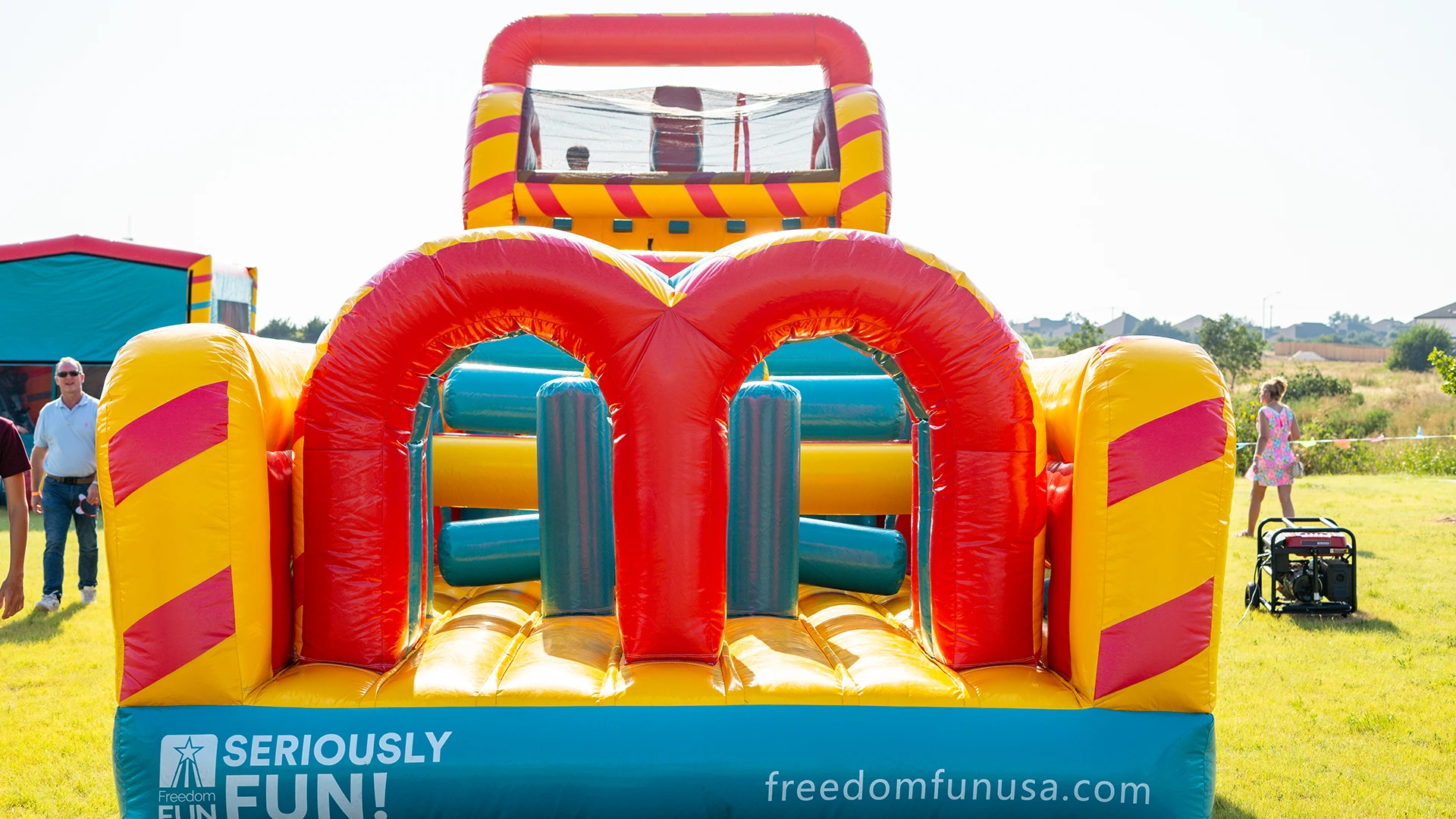 Inflatable Obstacle Course Rentals | Freedom FUN USA