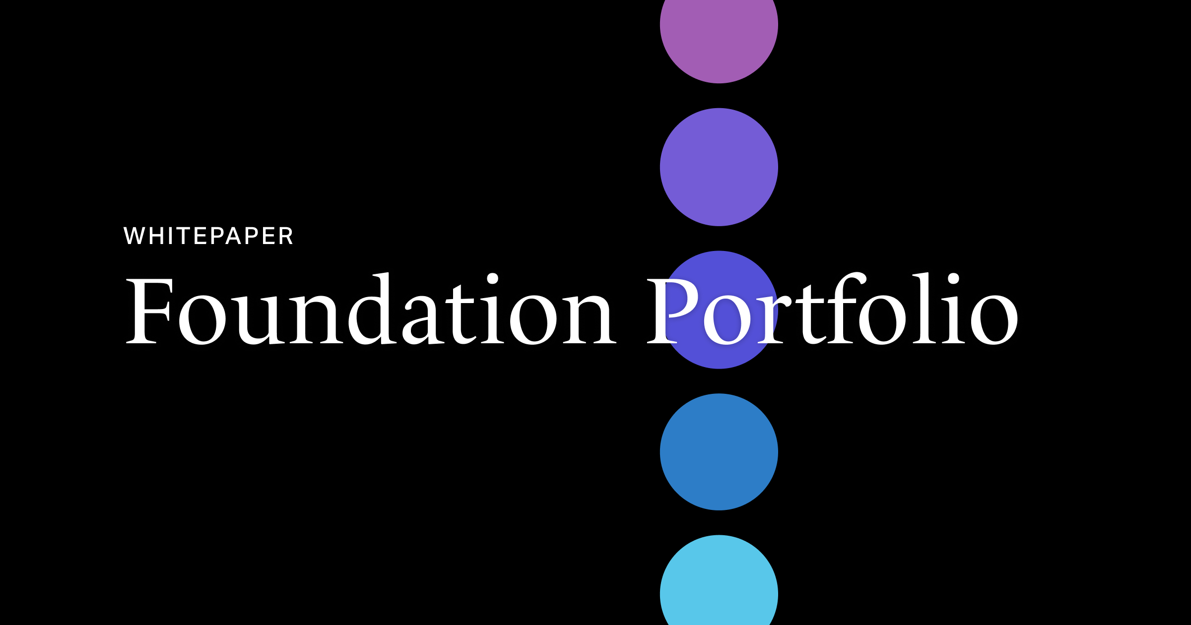 Foundation Portfolio