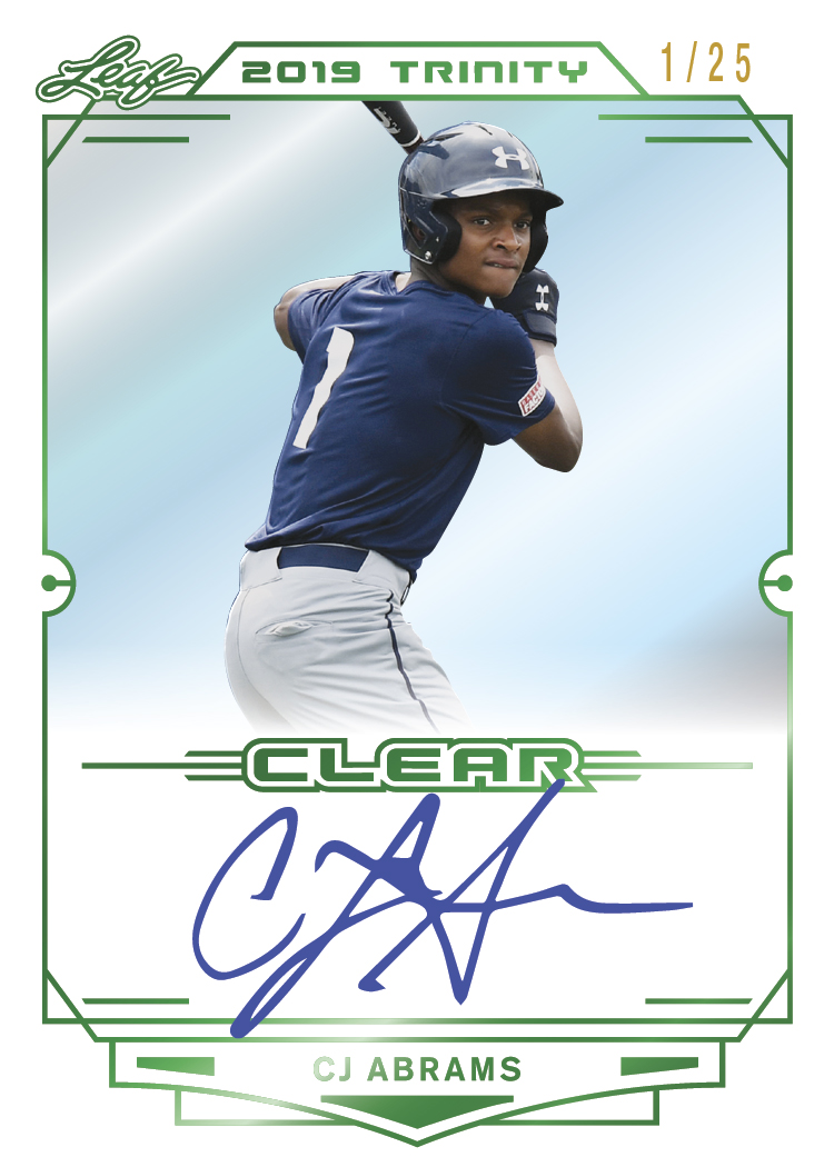 2019 Leaf Trinity Baseball - Leaf Trading Cards