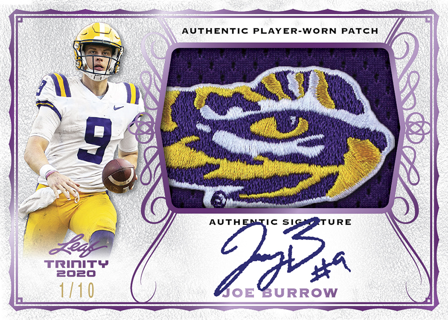 2020 Leaf Trinity Football - Leaf Trading Cards