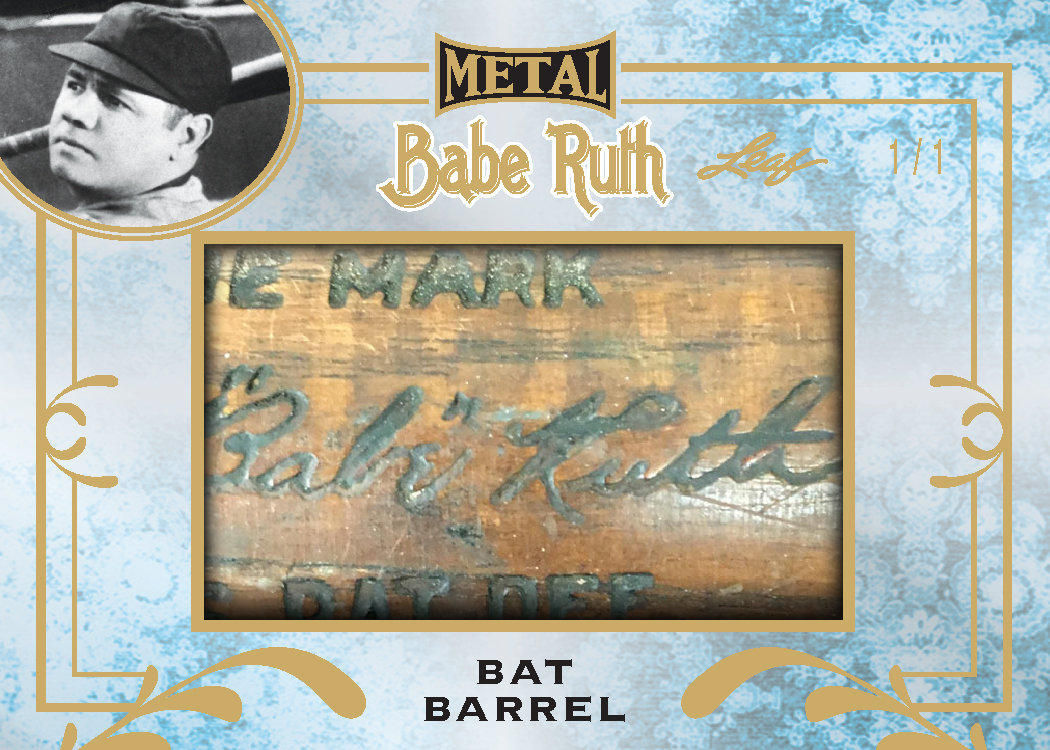 2019 Leaf Metal Babe Ruth Collection - Leaf Trading Cards