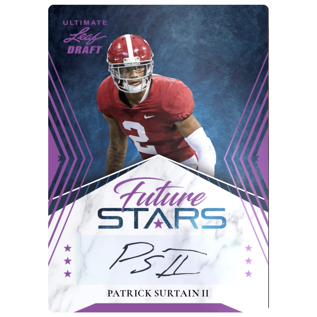 2021 Ultimate Draft Football NFT - Leaf Trading Cards