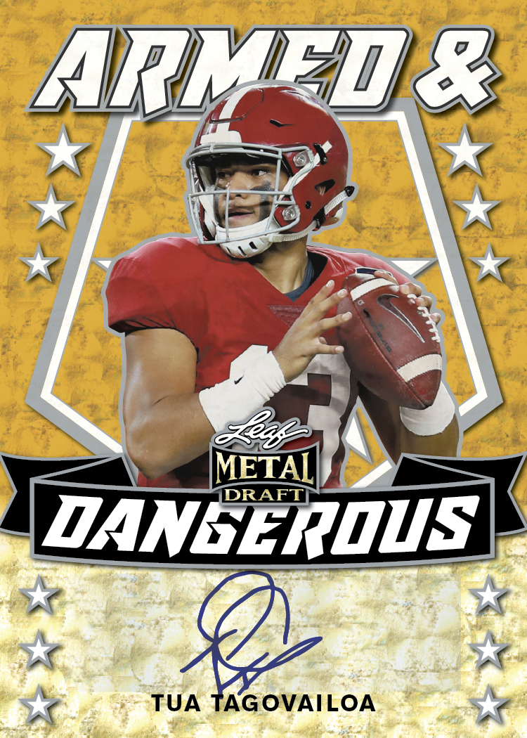 2020 Leaf Metal Draft Football - Leaf Trading Cards