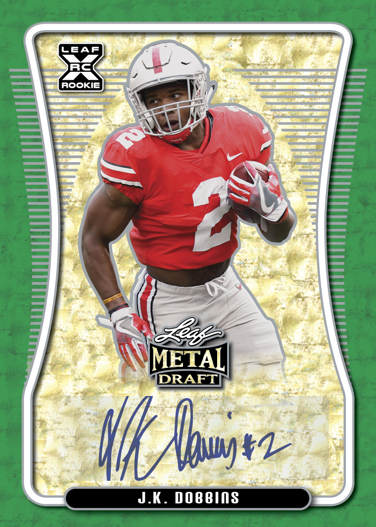 2020 Leaf Metal Draft Football - Leaf Trading Cards