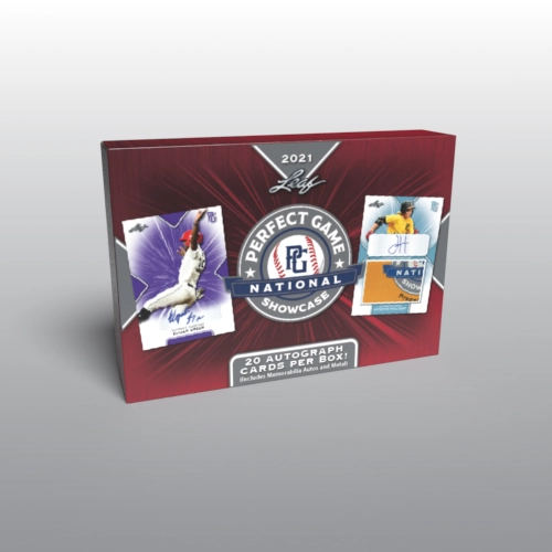 2021 Perfect Game National Showcase - Leaf Trading Cards