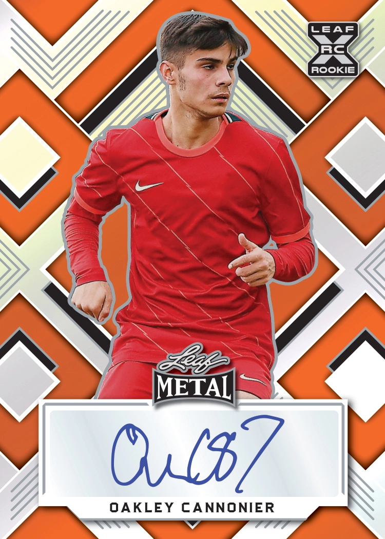 2022 Leaf Metal Soccer - Leaf Trading Cards