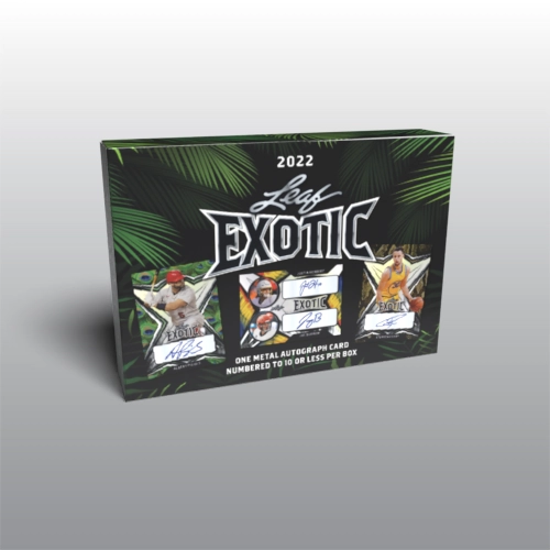 2022 Leaf Exotic Multi-Sport - Leaf Trading Cards