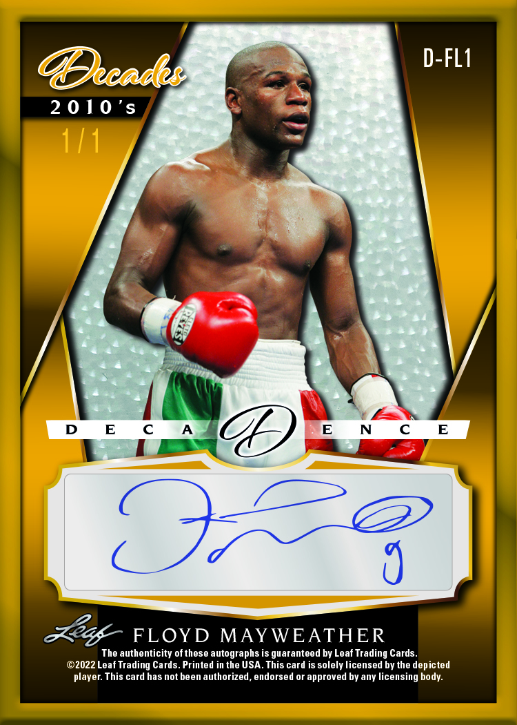 2022 Leaf Decadence Multi-Sport - Leaf Trading Cards