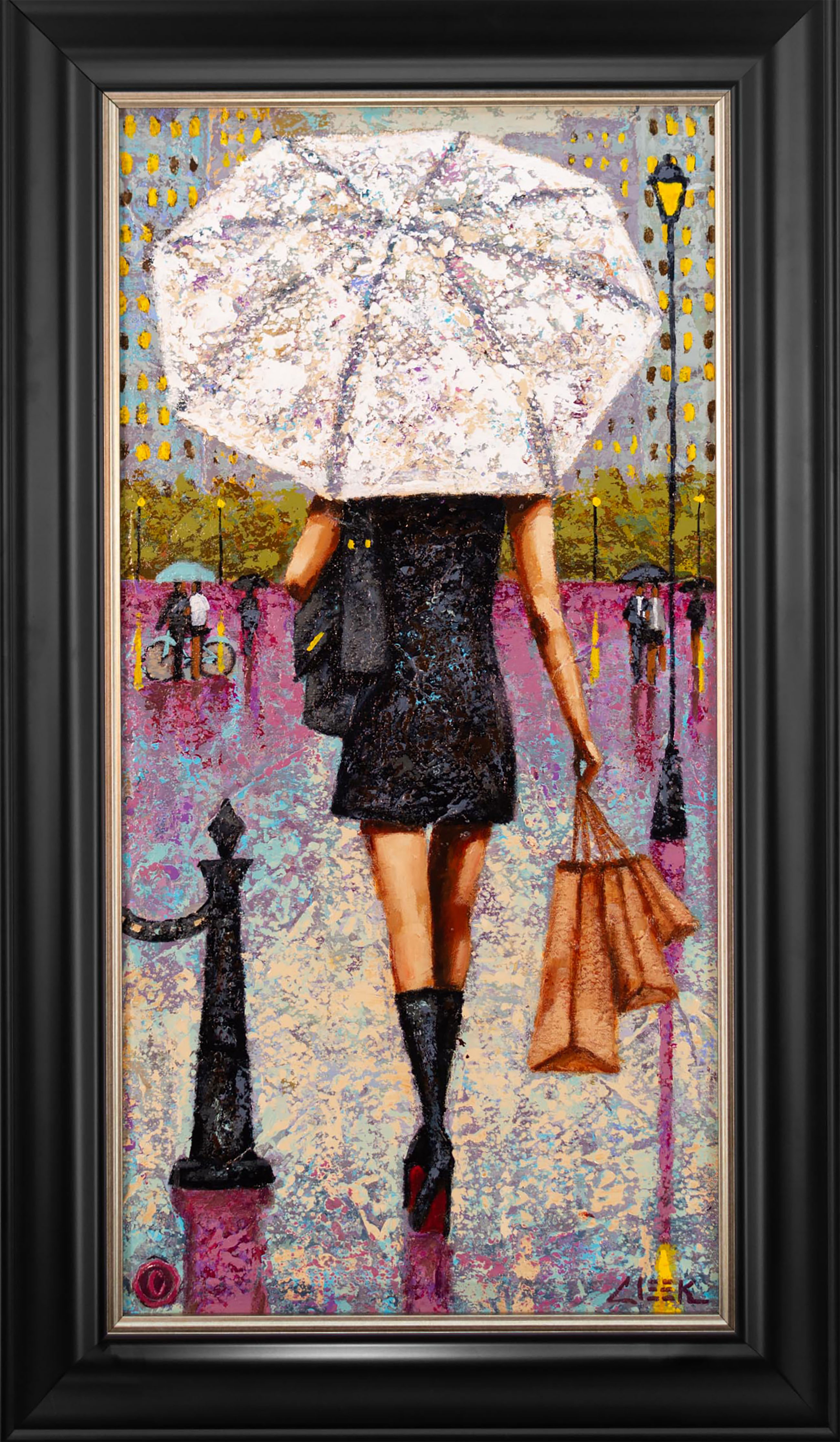 Scott Cleek | Paint the Town | Acrylic