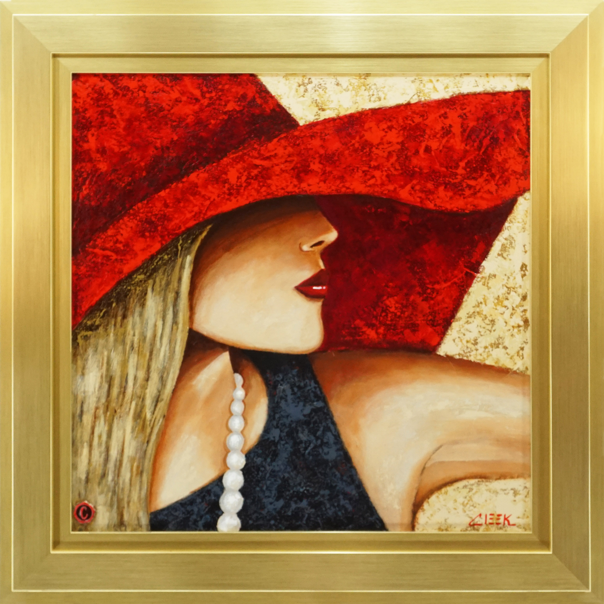 Scott Cleek | Glamour Girl | Acrylic Art