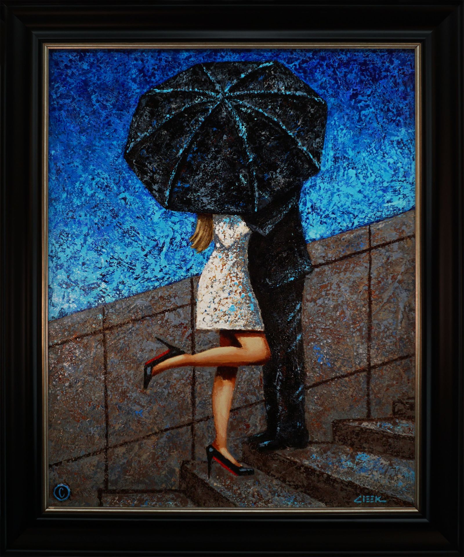 Scott Cleek | One Step from Heaven | Acrylic Painting