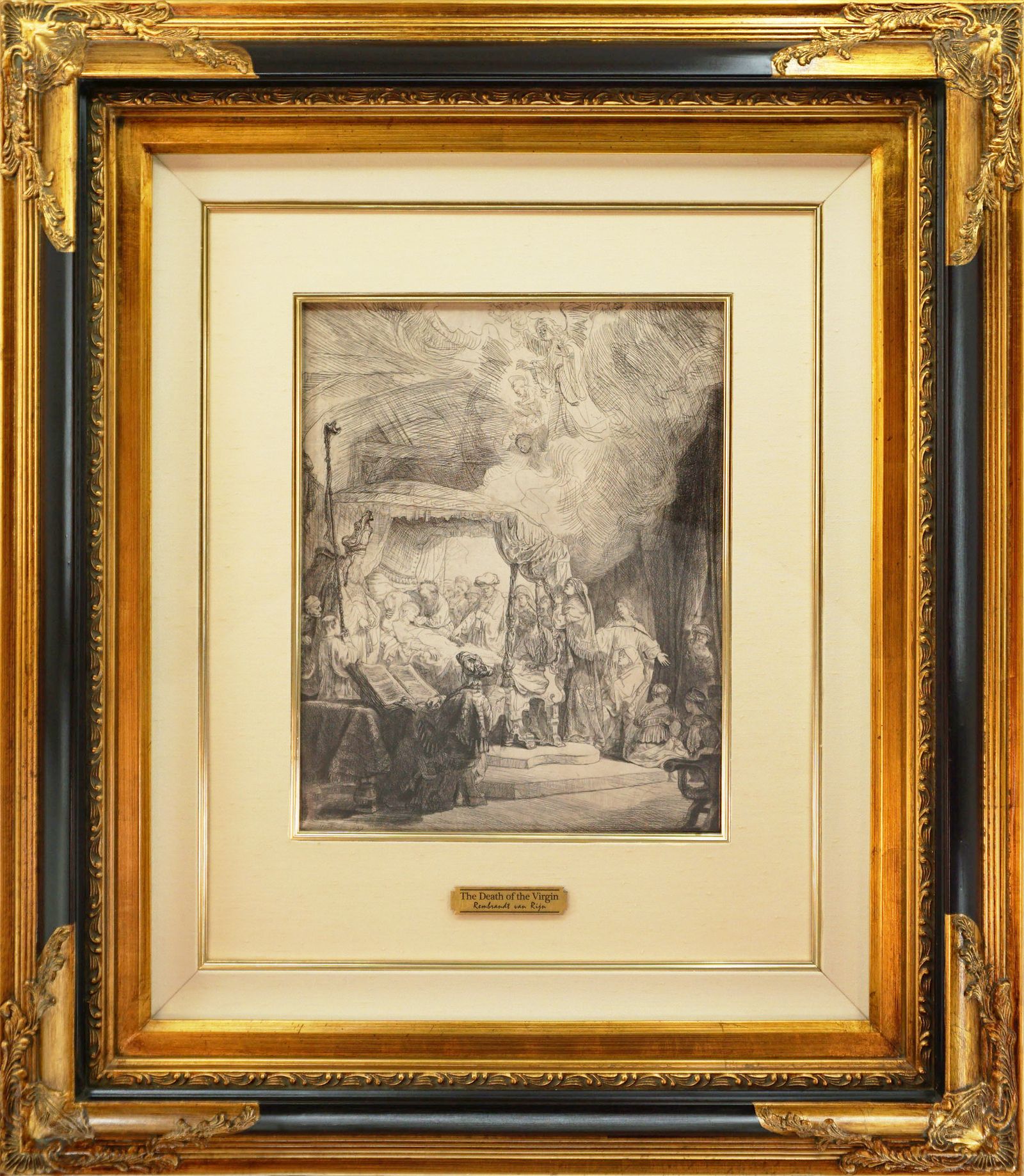 Rembrandt | The Death of the Virgin | Etching