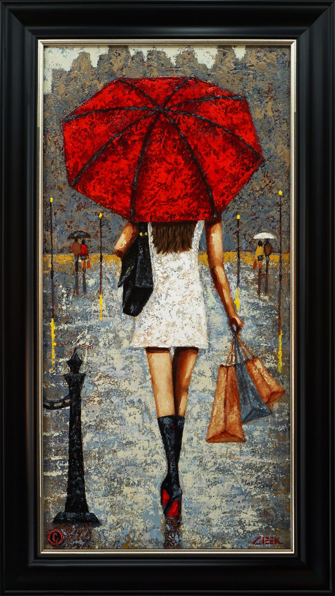 Scott Cleek | She Gets what She Wants | Acrylic Painting