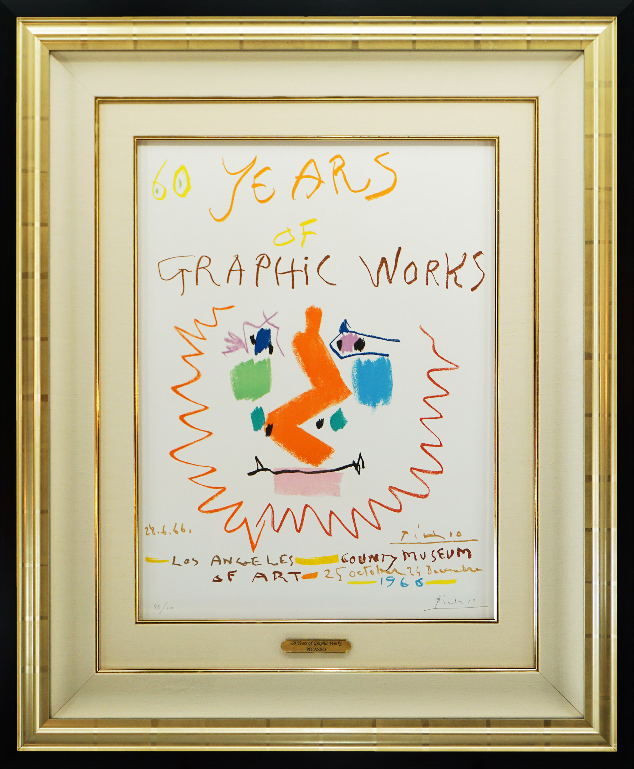 Pablo Picasso | 60 Years of Graphic Works | Lithograph