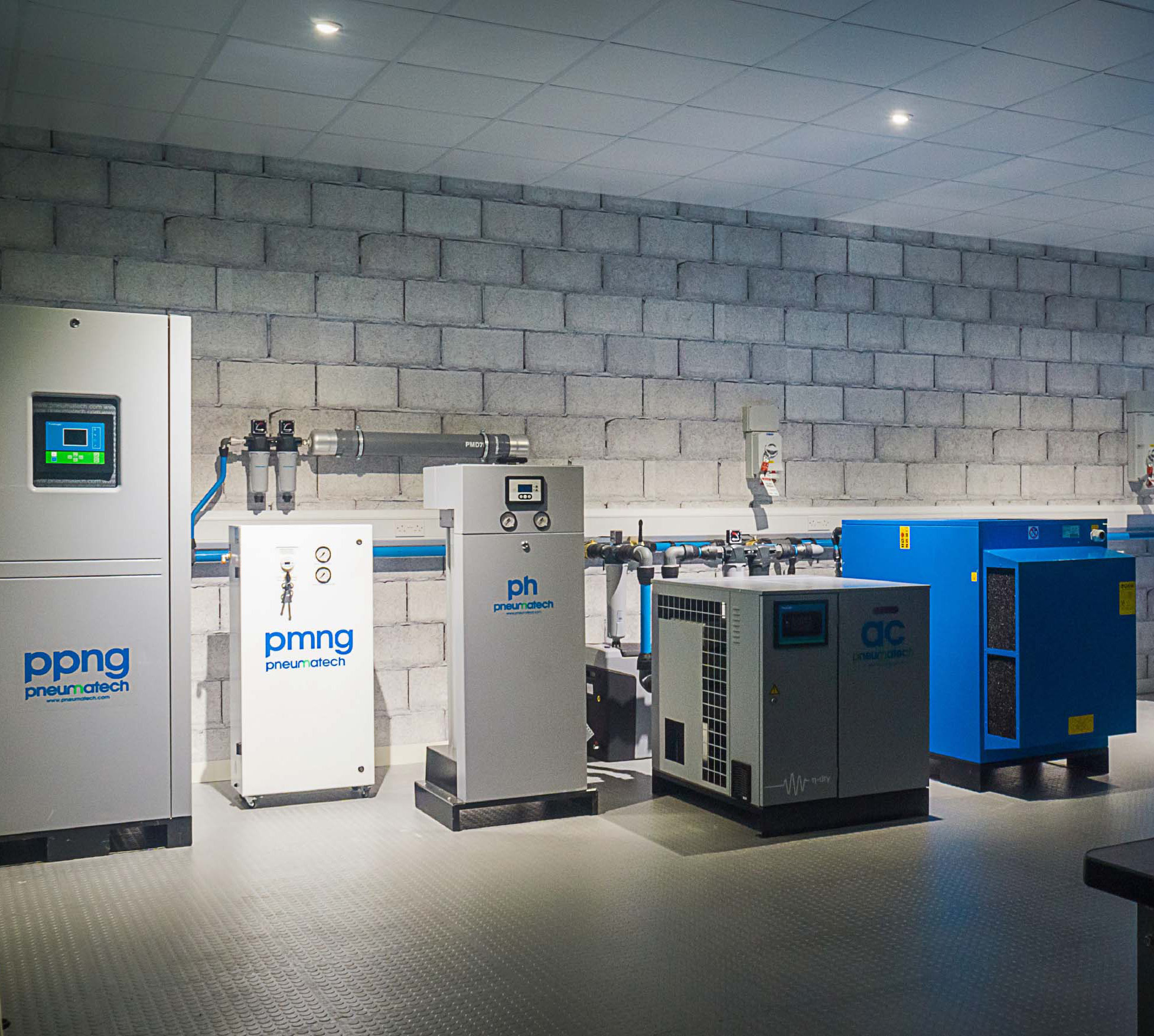 Samen uw perslucht energie bekijken