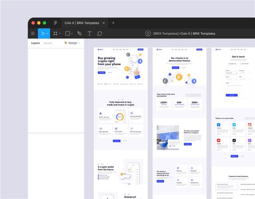 Coin X - Webflow Ecommerce website template