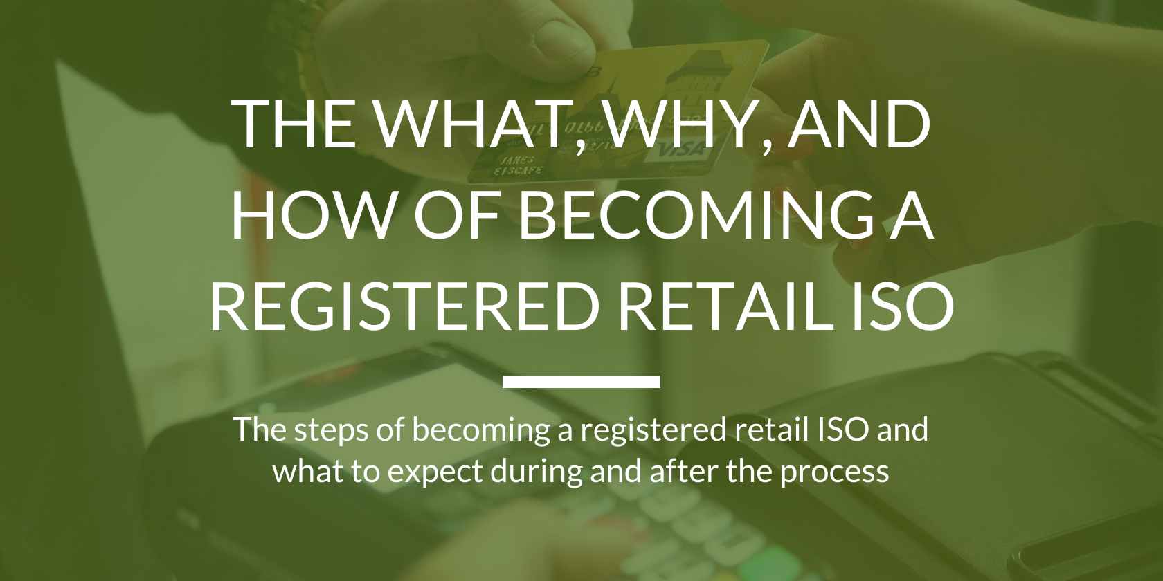 The What, Why, and How of Becoming a Retail ISO | Starthub