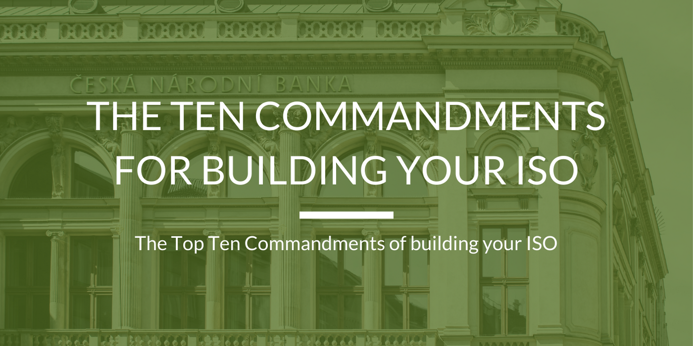 Ten COMMANDMENTS for building your ISO | Starthub