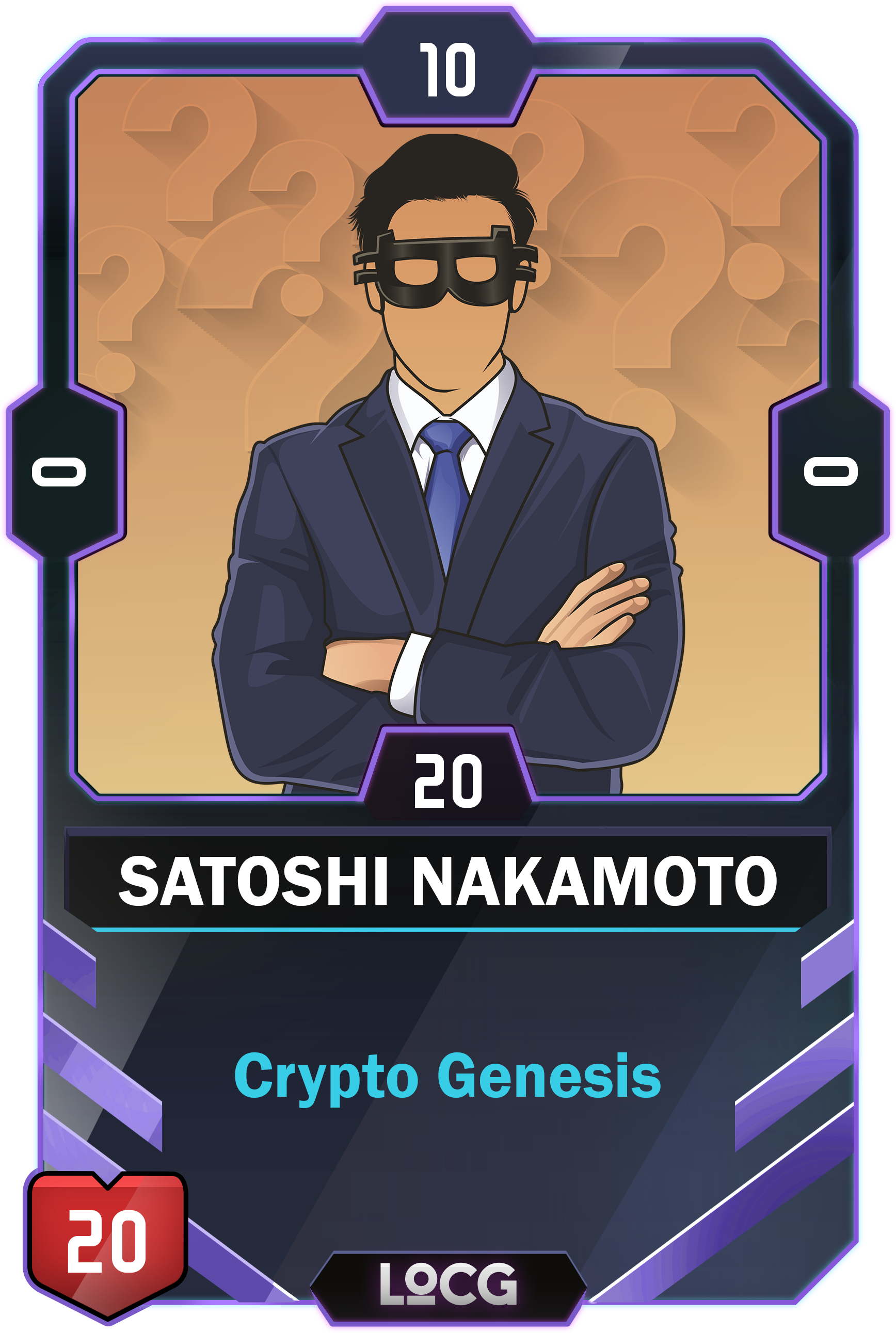 Satoshi Nakamoto - Standard | LocGame Card