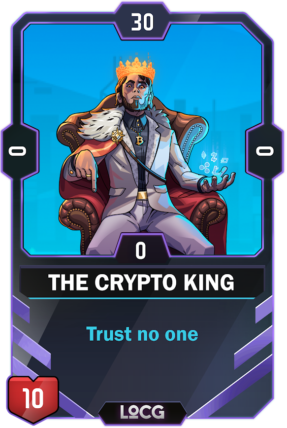 CryptoKing - Standard | LocGame Card