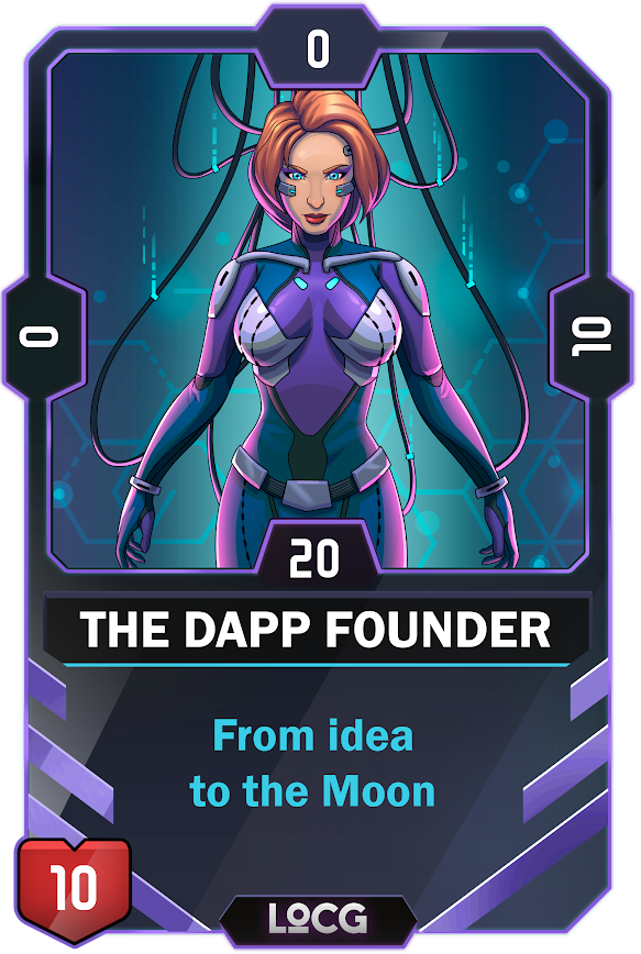 The DAPP Founder - Standard | LocGame Card