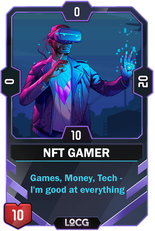 NFT Gamer - Standard | LocGame Card