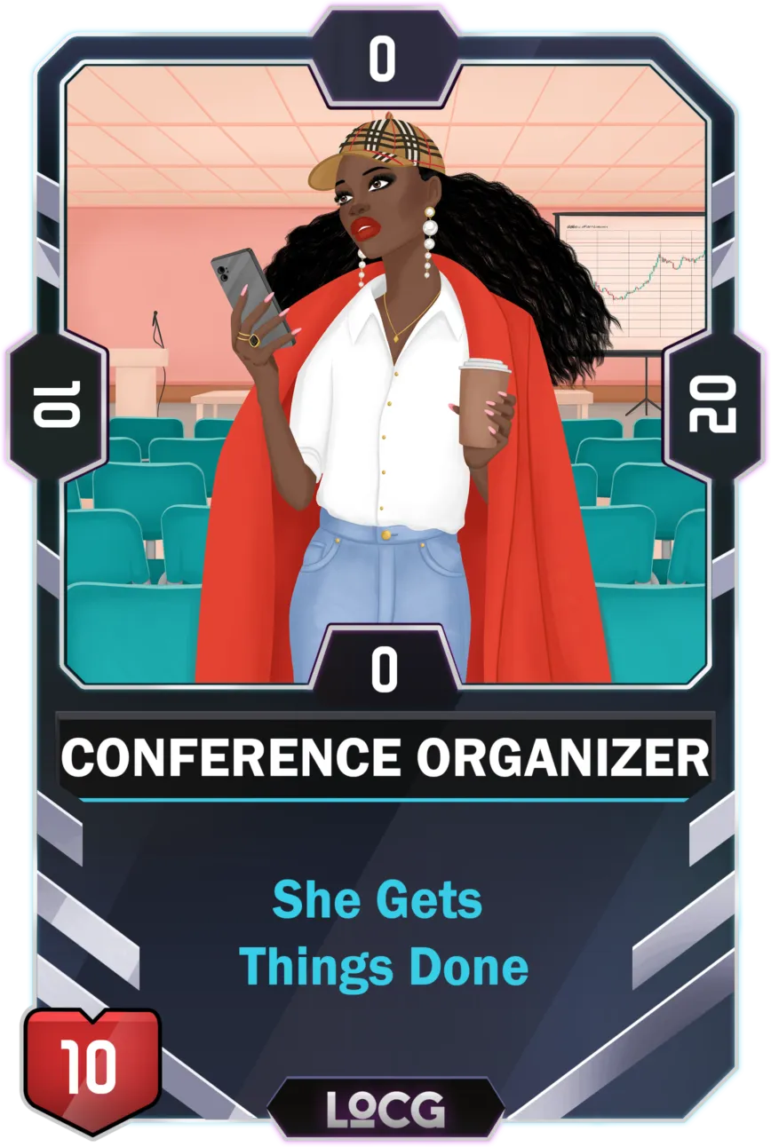 Conference Organizer WOC - Super Elite | LocGame Card