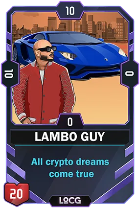 Lambo Guy - Elite | LocGame Card