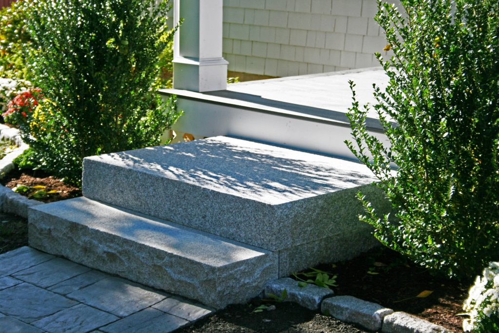 How are granite steps built? | Artistic Landscapes